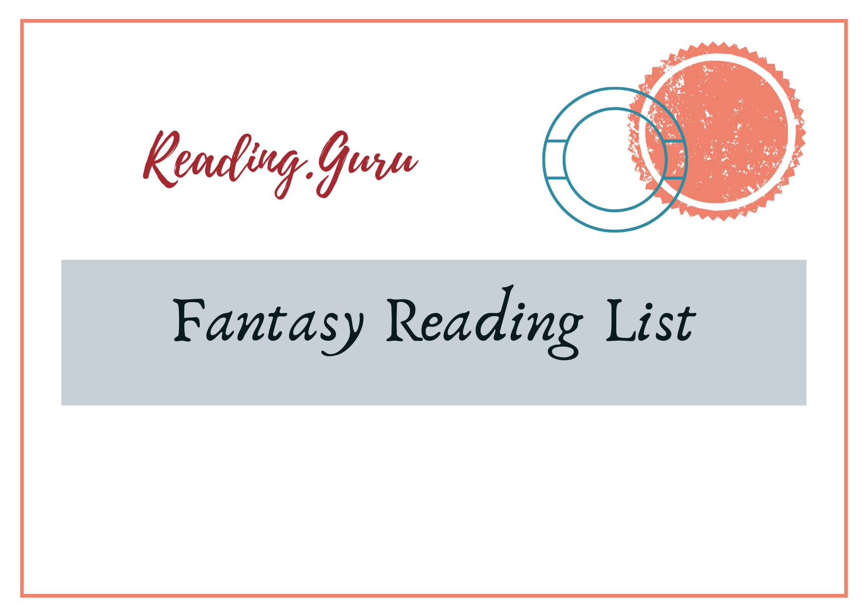 Best Fantasy Books - Reading List | Reading.Guru